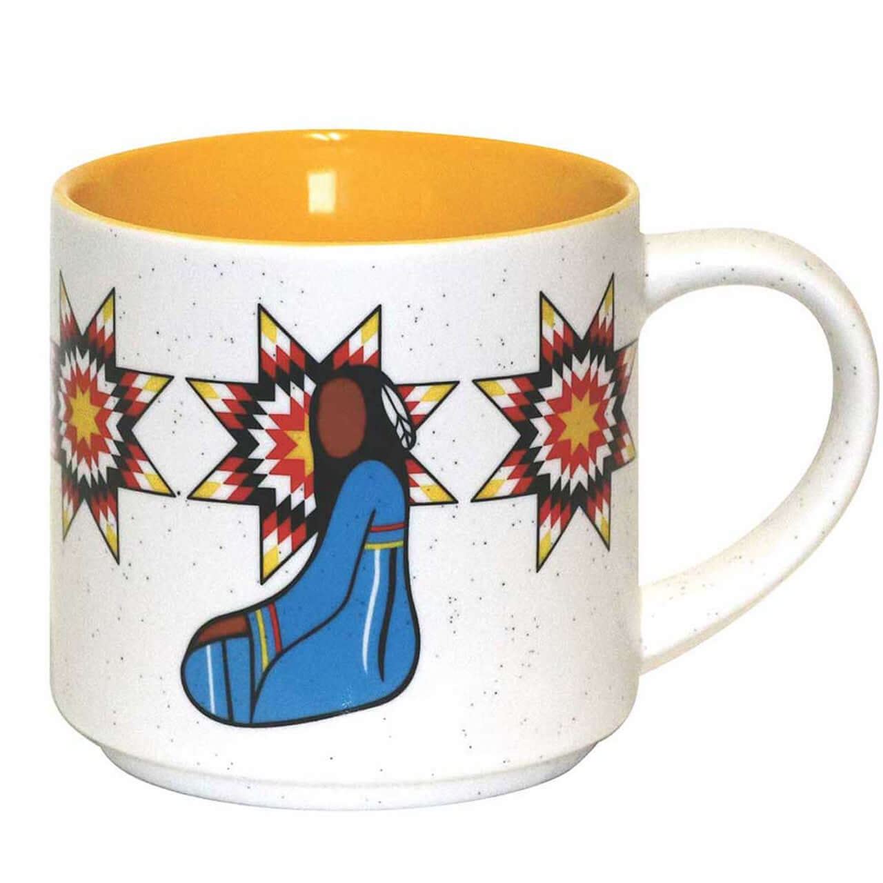 Ceramic Mug - Her Ribbon Dress – Indigenous Nations Apparel Company