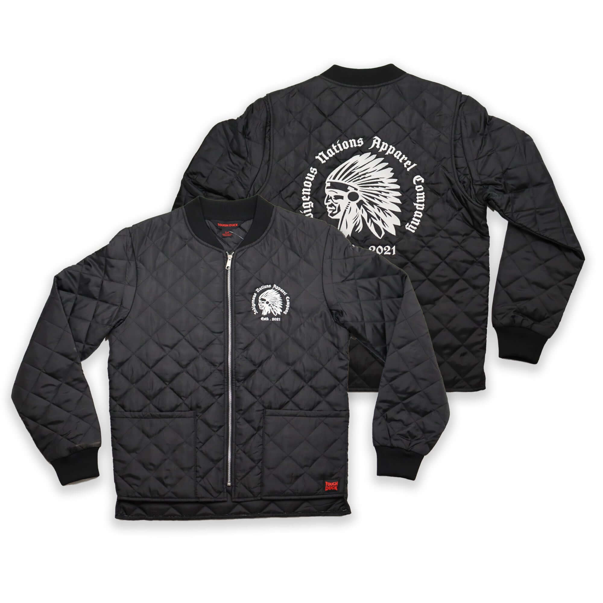 INAC Chiefs Head Freezer Jacket - Warm & Stylish – Indigenous Nations ...