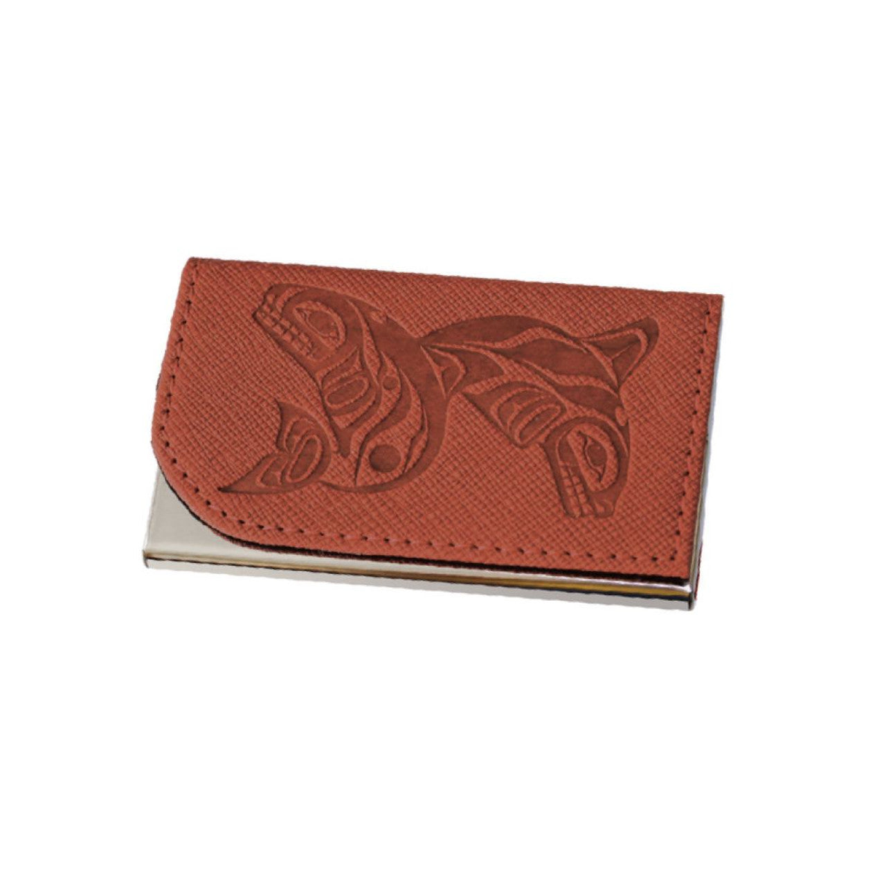 Whales Card Holder - INAC – Indigenous Nations Apparel Company