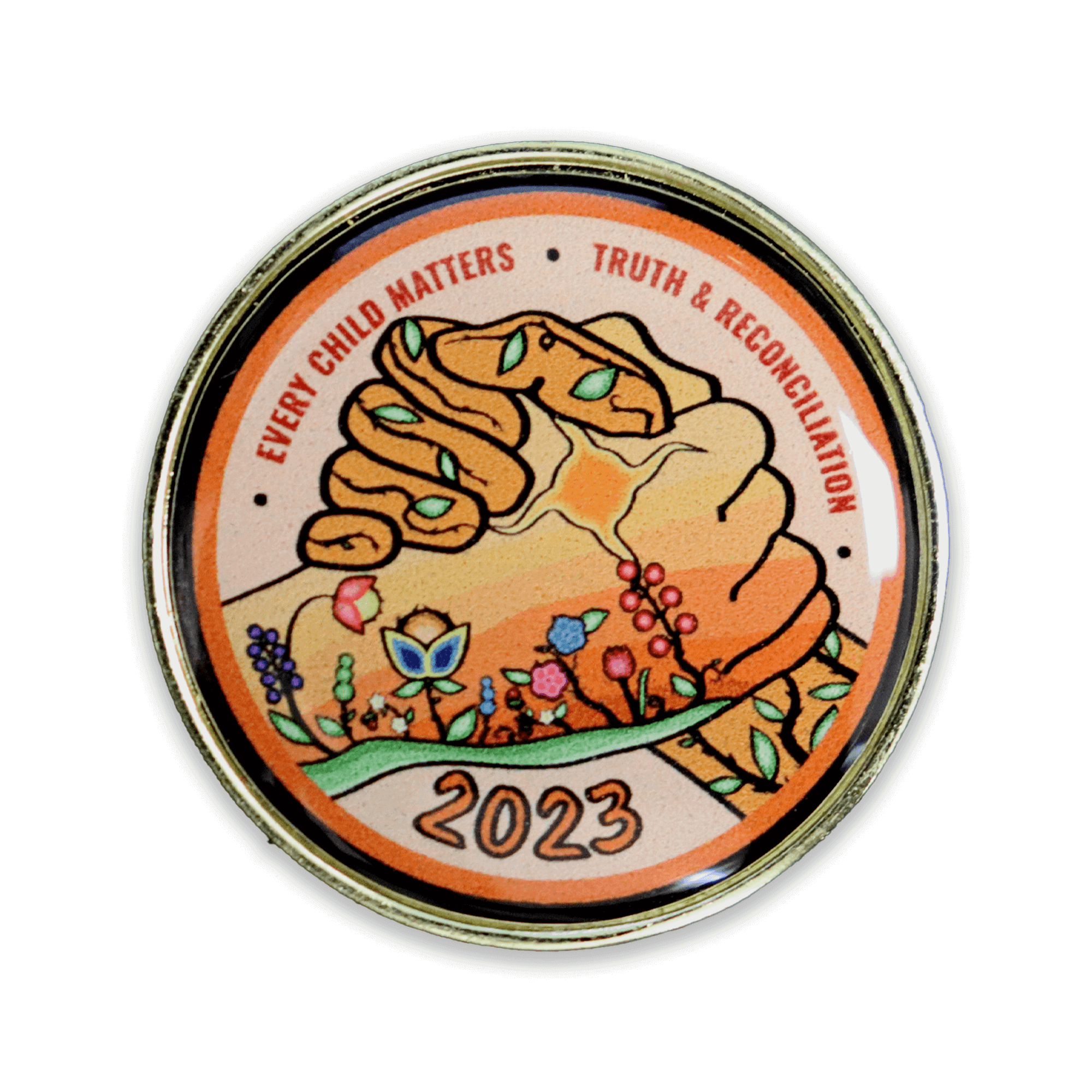 Truth and Reconciliation Pin - Unity & Support – Indigenous Nations ...